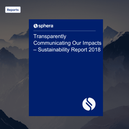 Transparently Communicating Our Impacts - Sustainability Report | Sphera
