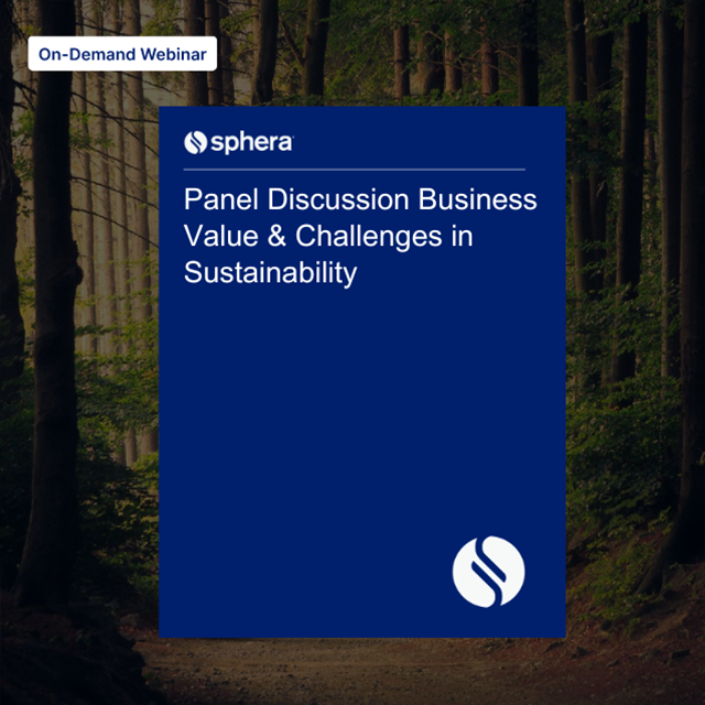 Panel Discussion Business Value & Challenges in Sustainability