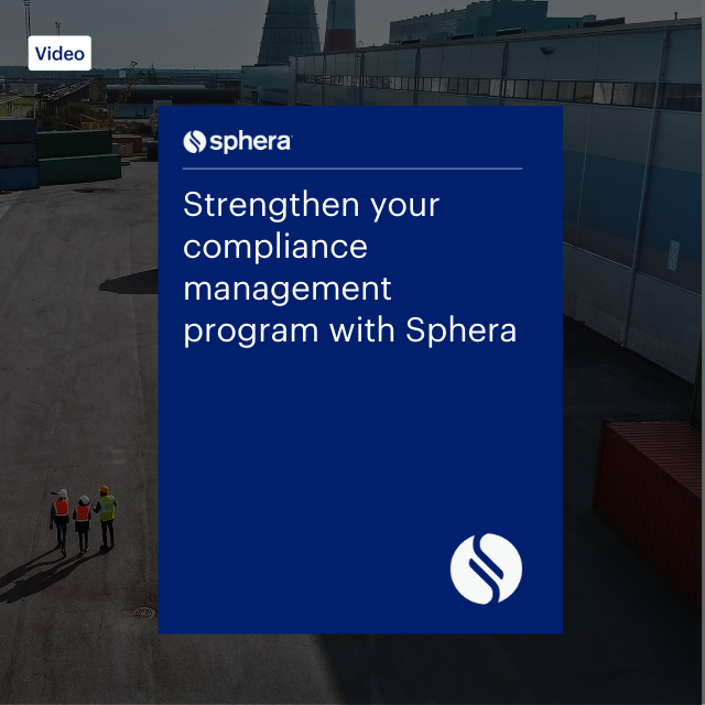 Unlock Compliance Excellence | Sphera