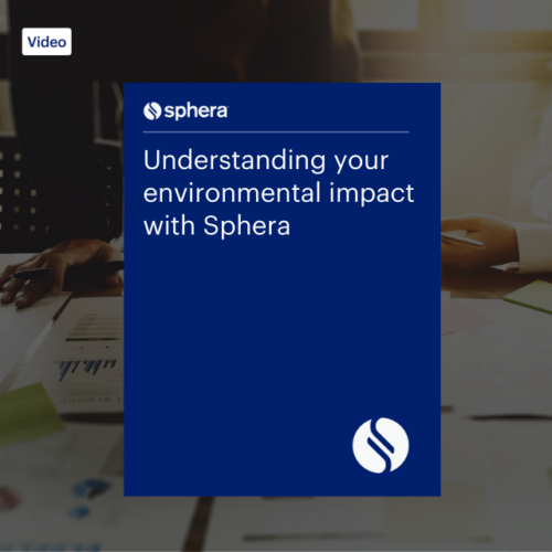 Understanding your environmental impact with Sphera | Sphera