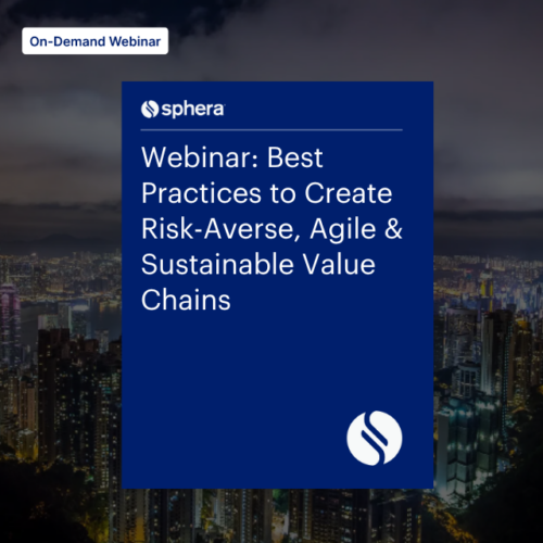 Best Practices for Agile and Sustainable Value Chains